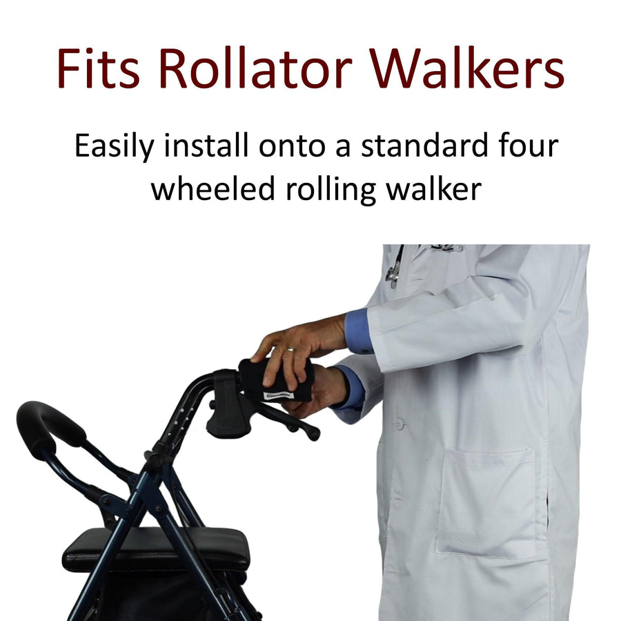 Rollator Walker Hand Grips by Crutcheze – Foam & Moisture-Wicking Pads ...